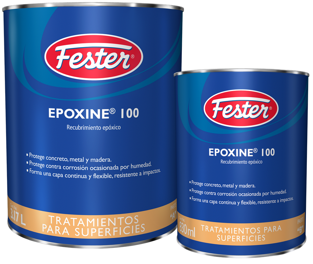 Fester Epoxine 100 Gris Concreto 4 L Fester | BTP Supply